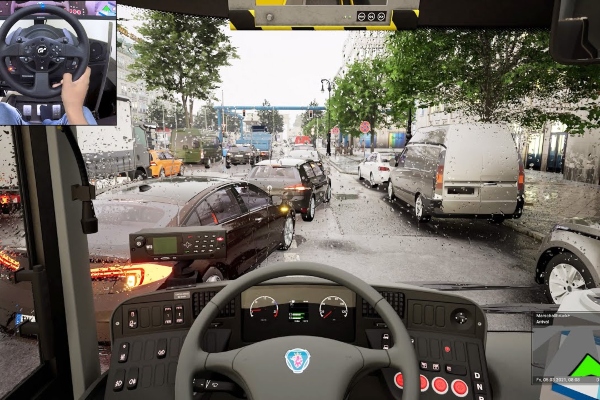 Igrica koja vam omogućuje da vozite gradski autobus u Minhenu