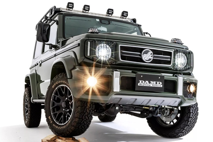 Japanski tjuner pretvara Suzuki Jimny u mlađeg brata Mercedes G-Class ...